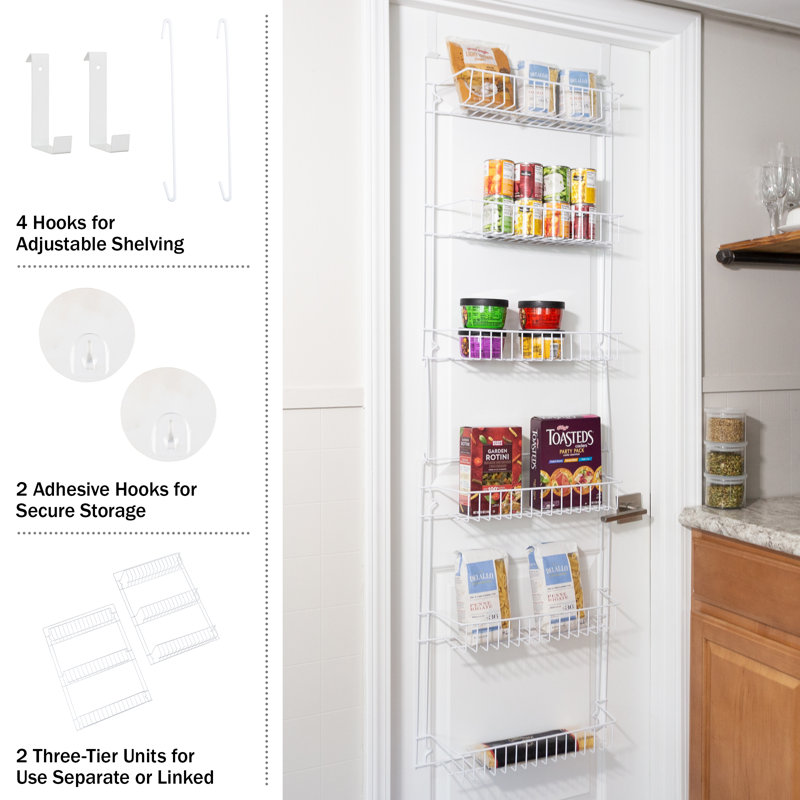 Over door kitchen storage racks store